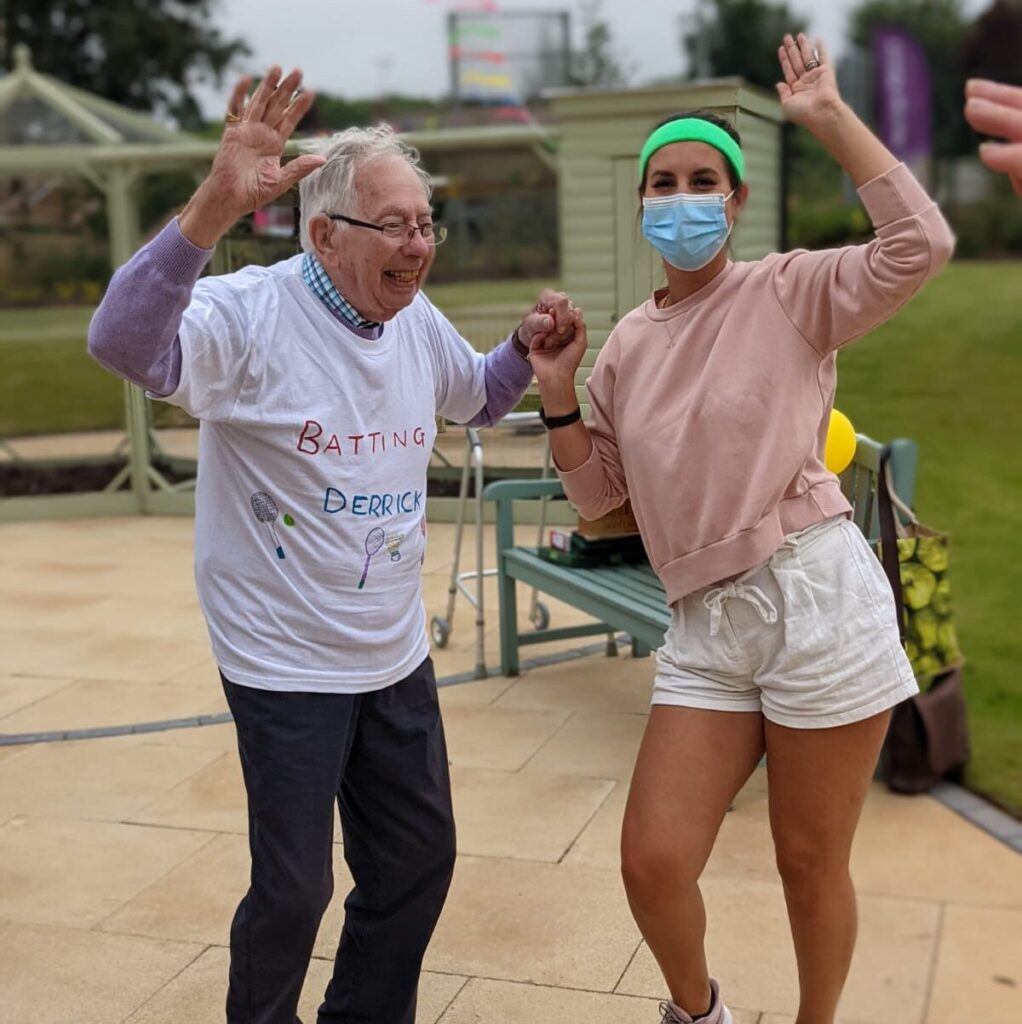 Residents 'going for gold’ in Harrier House Olympics. - Adept Care Homes