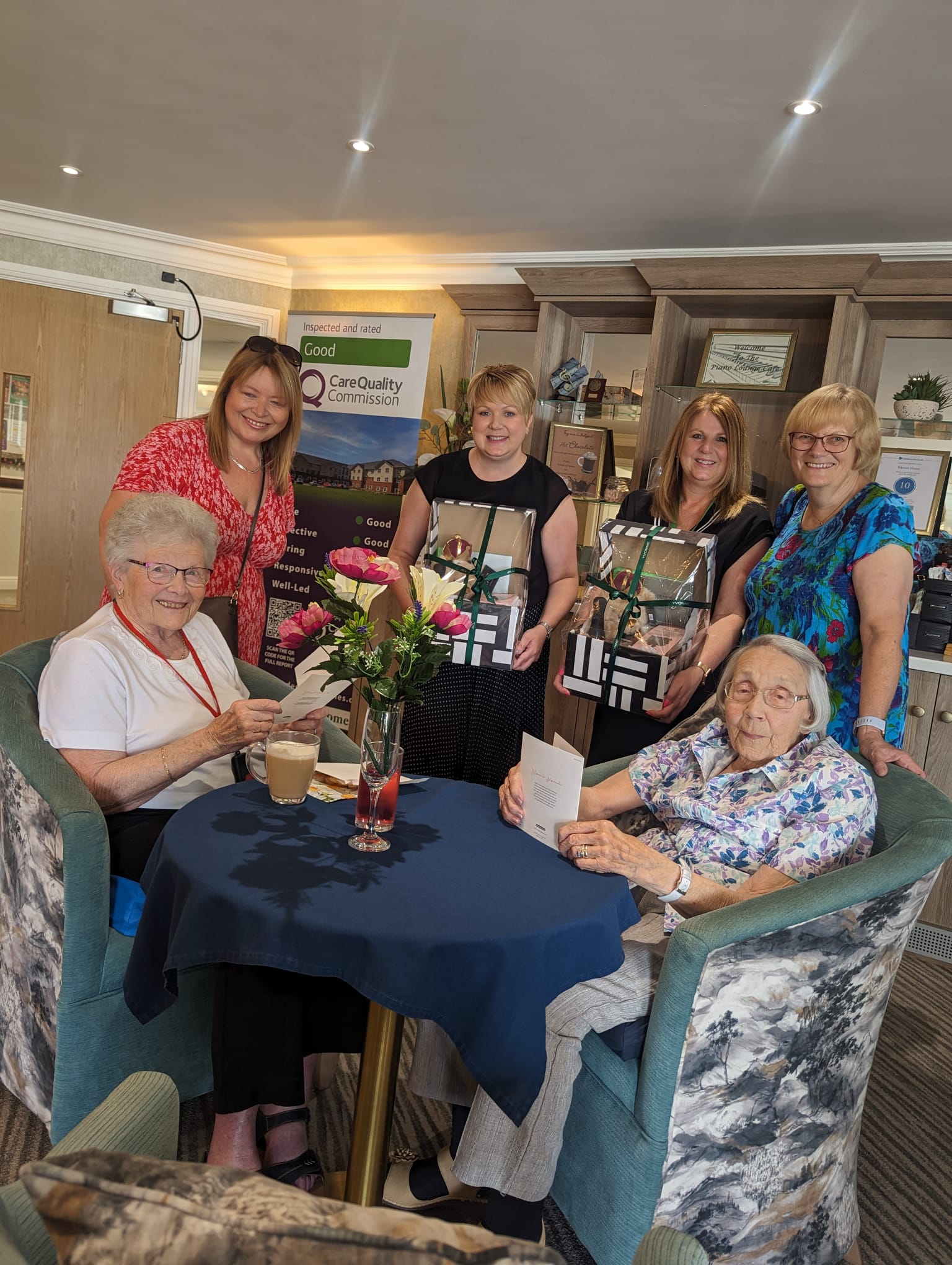 Jill and Yvonne Recreate The ‘Good Old Times’ at Harrier House Care ...