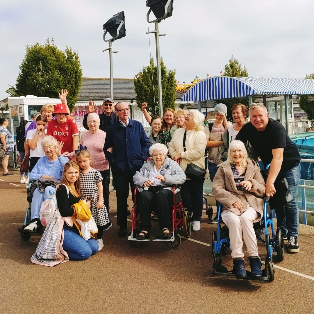 Oh, We Do Love To Be Beside The Seaside! Harrier House Care Home ...